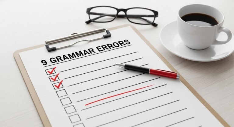 9 Grammar Errors You Don’t Know You’re Making Daily